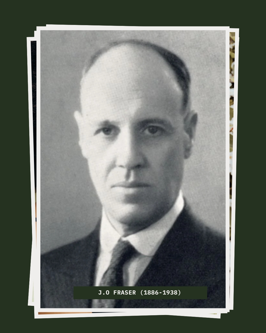 J. O. Fraser – James Fraser’s reaction to the strong setback ...